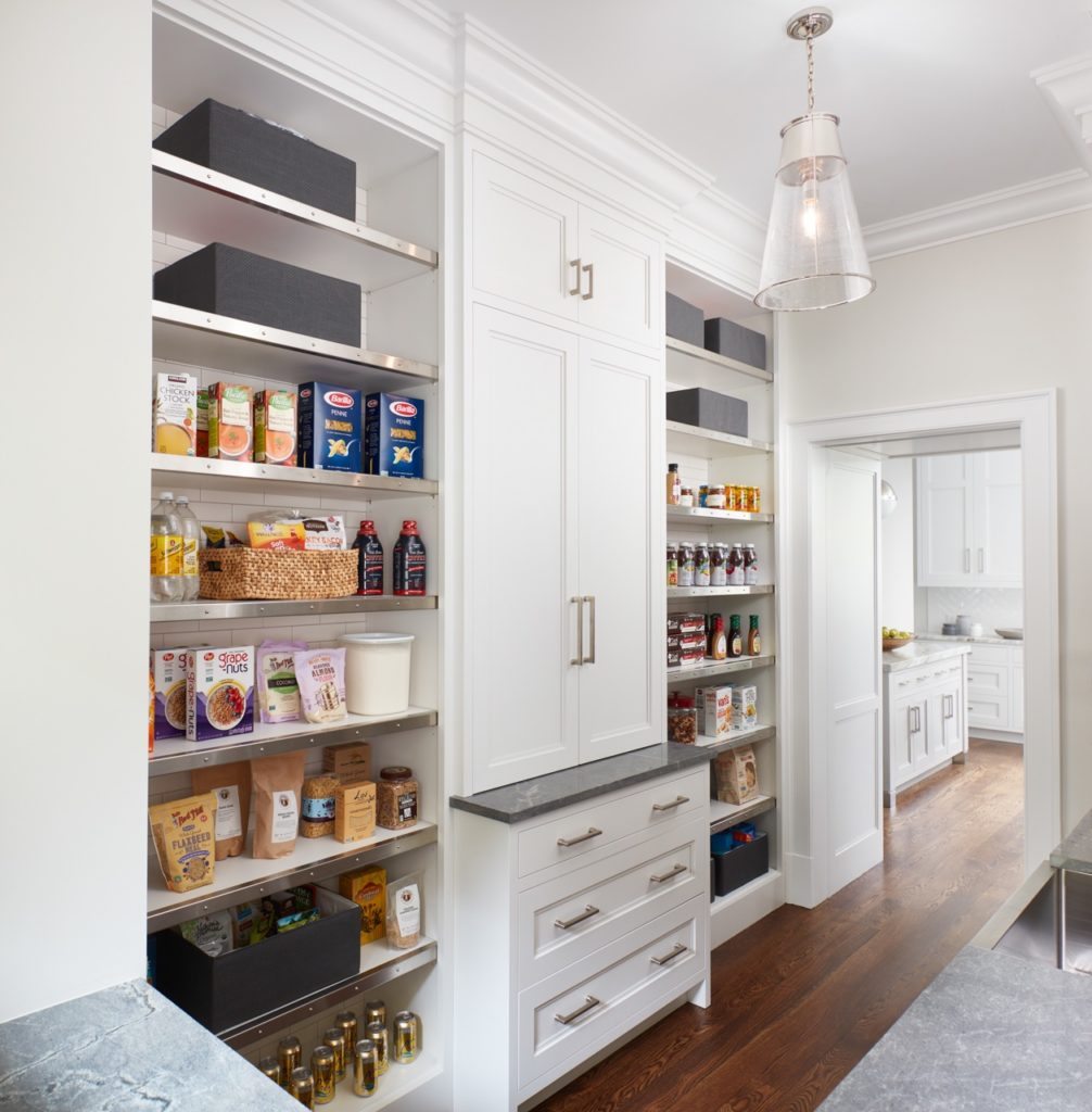 Classic White Pantry - Premier Custom-Built, Inc.